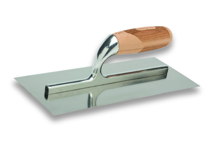 ADL Drywall | adldrywall.com - Llana inoxidable mango madera 28x12cm Nespoli