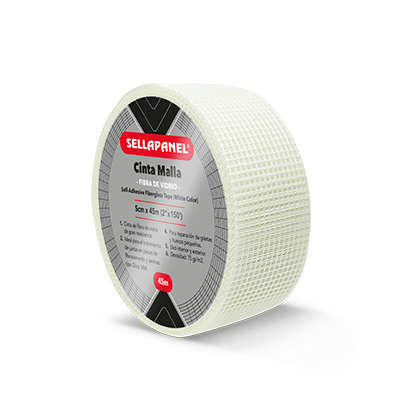 ADL Drywall | Cinta Malla Drywall Sellapanel de 45m