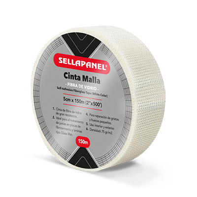 ADL Drywall | Cinta Malla Sellapanel de 150m